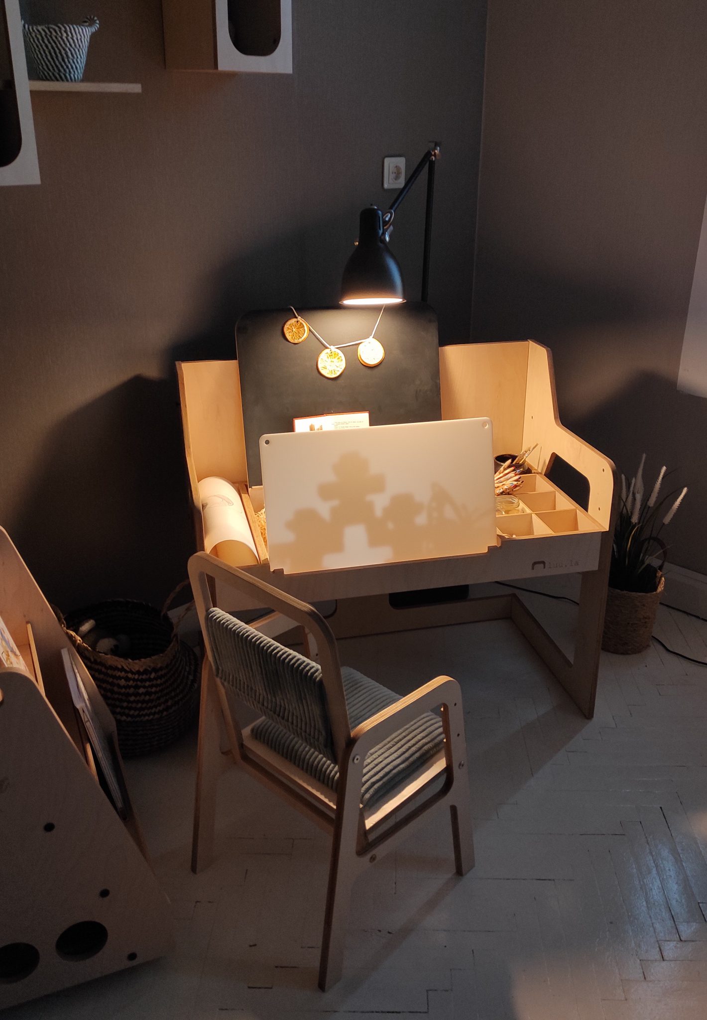 Enter the LUULA semi-transparent acrylic whiteboard – a beautifully ...